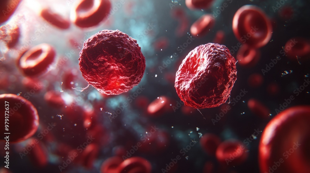 Cellular Biology Under a Microscope: Bacteria Cell Dividing, Intricate ...