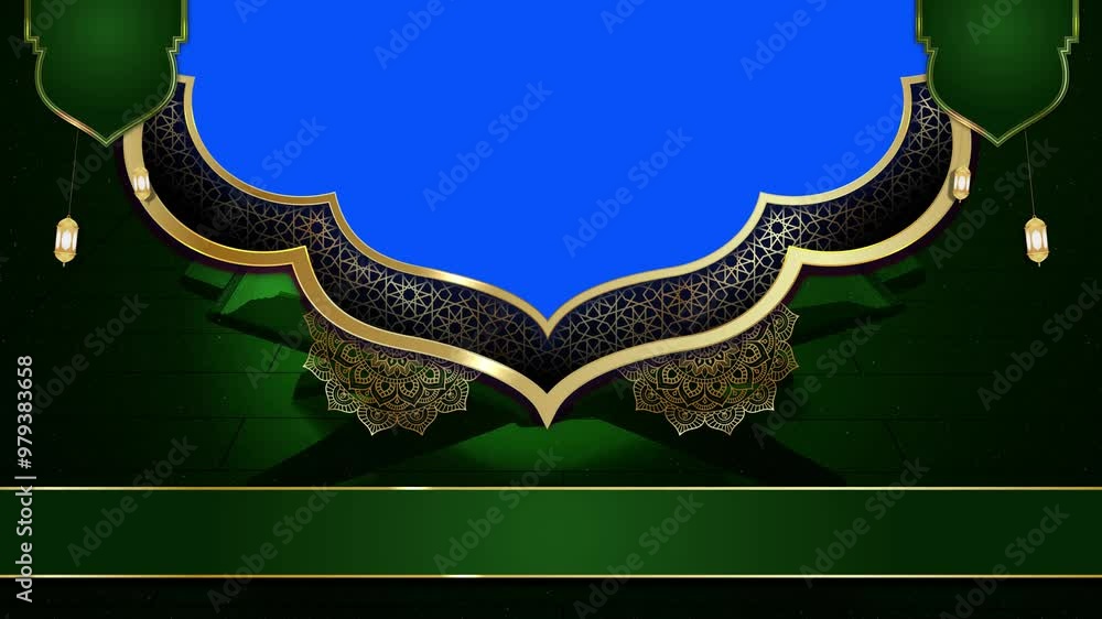 animated luxury arabic islamic background , muslim mosque , islamic ...