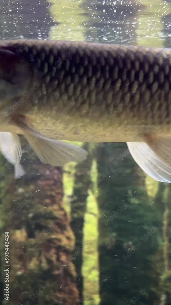 African pike Hepsetus odoe is a small predator that feeds mainly on ...