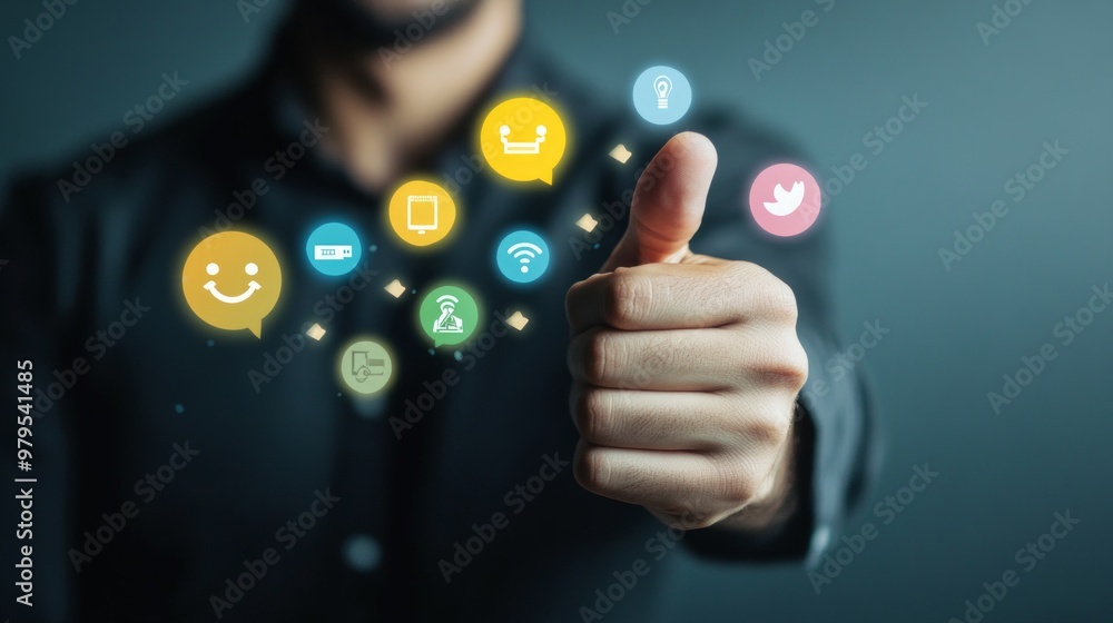 Customer Feedback Shaping Business Services, an engaging visual ...