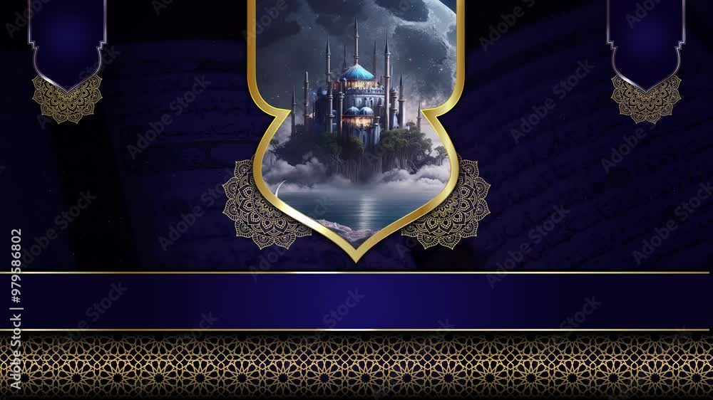 luxury arabic islamic Background , muslim design for Holy Quran ...