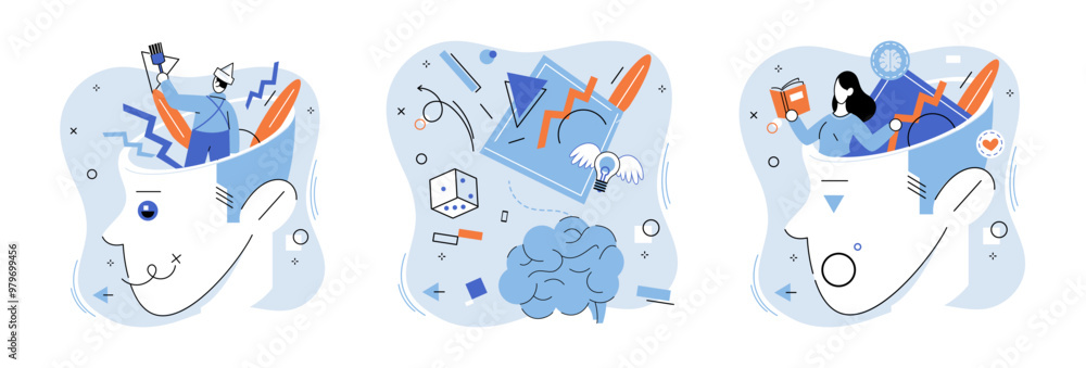 Critical thinking. Vector illustration. Understanding concept critical ...