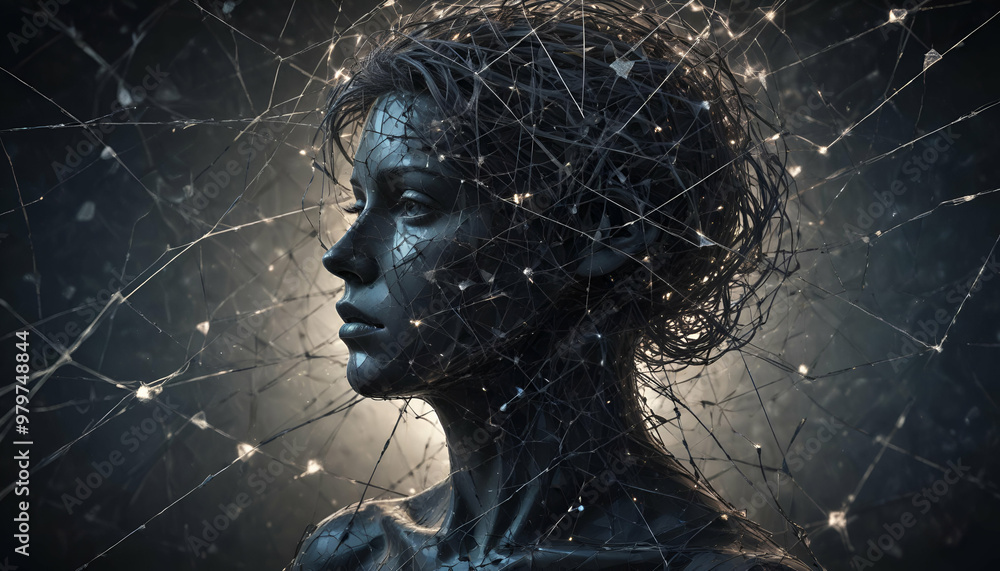 Abstract Concept of Cognitive Disorder – Visual Representation of ...