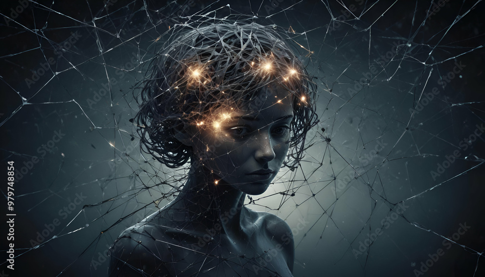 Abstract Concept of Cognitive Disorder – Visual Representation of ...