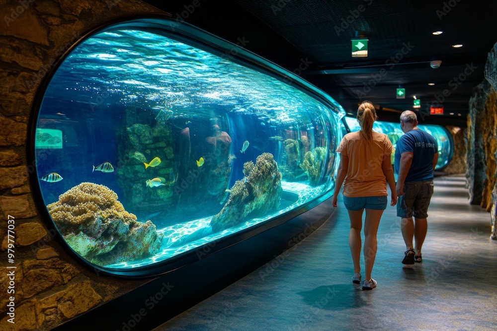 Blackpool's Sea Life Centre, where visitors can explore marine life and ...