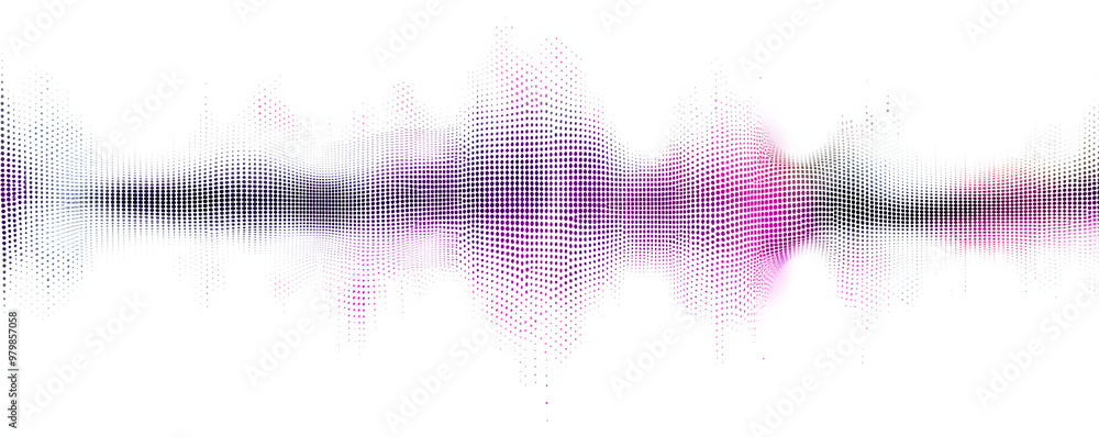 Black halftone pattern for screen blending mode. Halftone pattern audio ...
