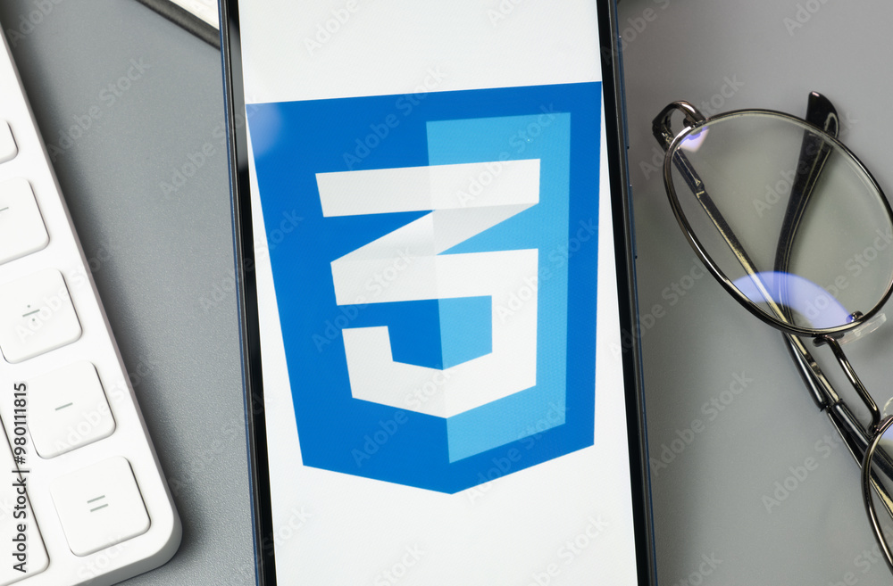 New York, USA - 30 August 2024: CSS Logo on Phone Screen, Company Icon ...