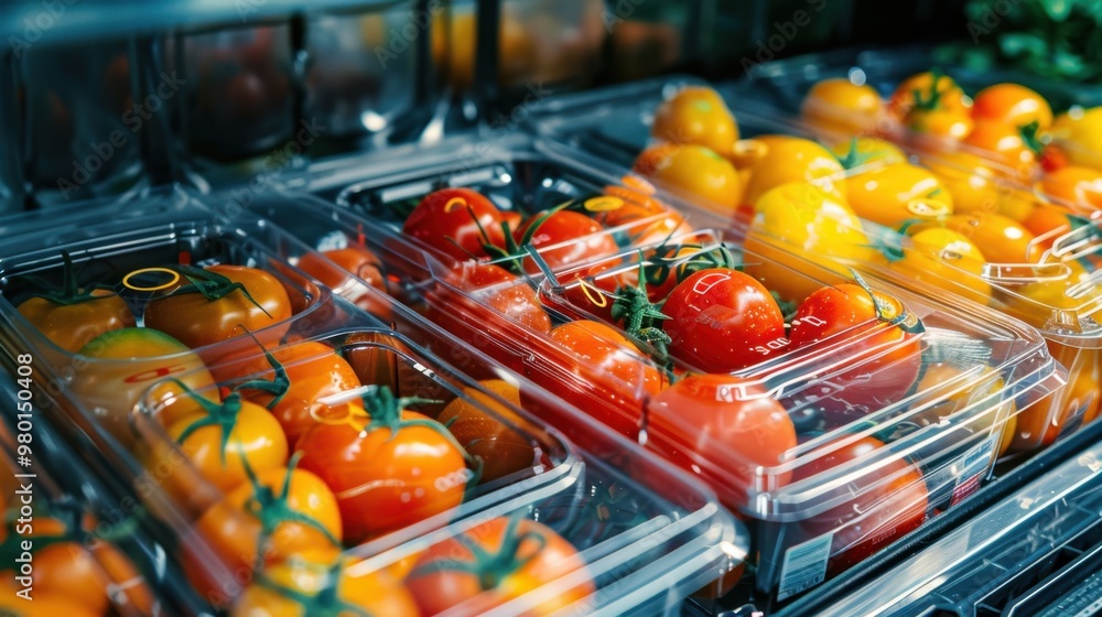 Smart Food Packaging: Packaging with sensors, indicators, or QR codes ...