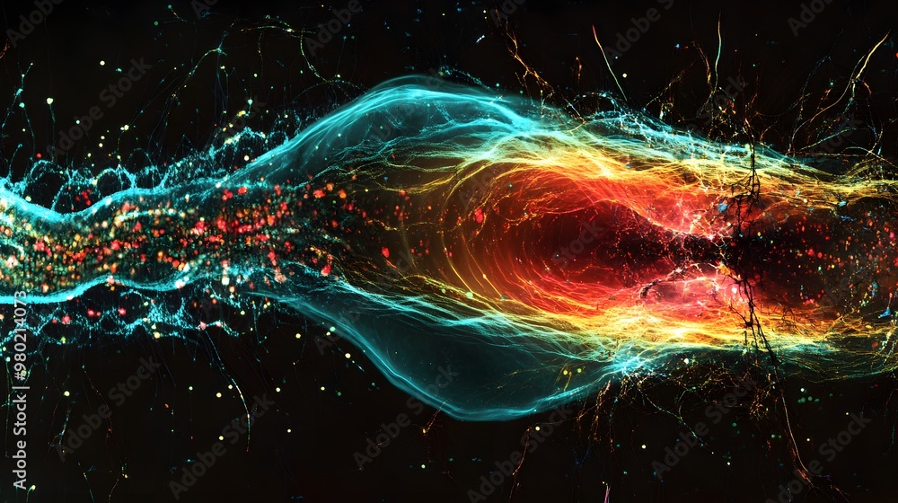 62. Detailed image of the visual pathway from the retina to the primary ...