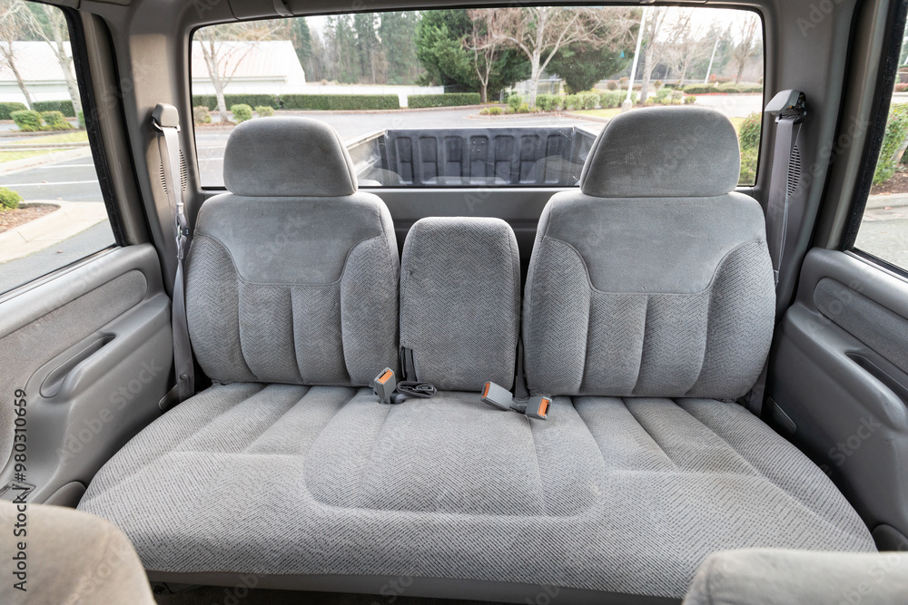 Portland, OR, USA- Dec 13, 2023- 1999 Silver GMC 3500 dually SLE 4x4 ...