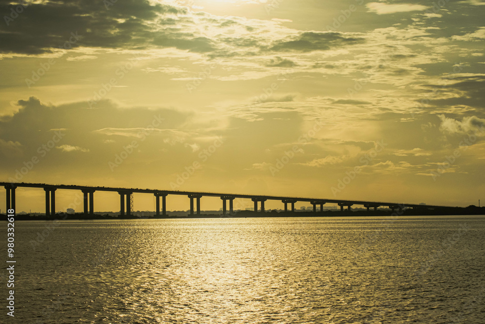 The Mactan Channel in Cebu, Philippines is a busy waterway that ...