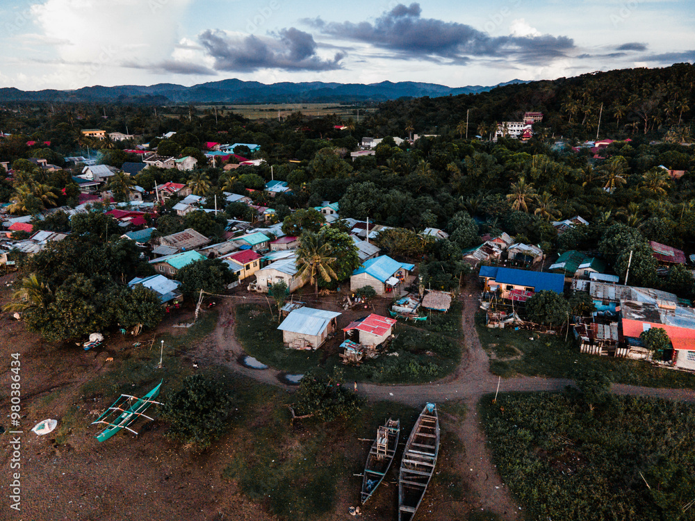 The harbor at Santa Ana, Cagayan is a bustling hub for local fishermen ...