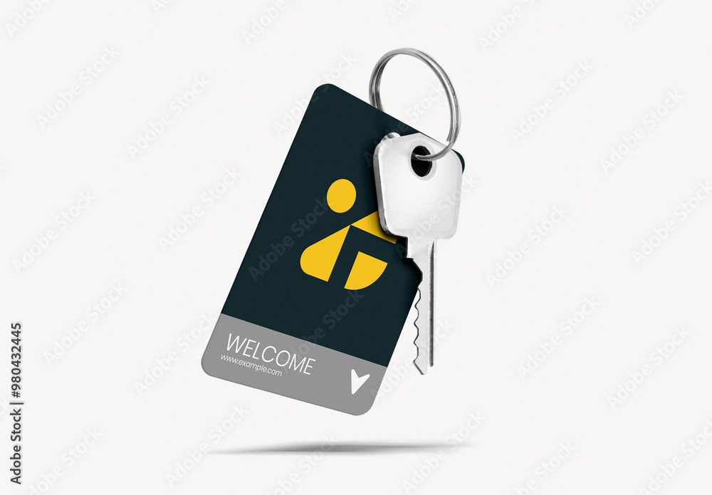 Hotel Keycard Mockup Stock Template | Adobe Stock