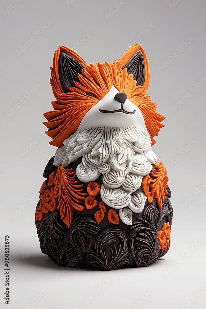 Stunning 3D Clay Model of a Customizable Animal with Editable Fur ...
