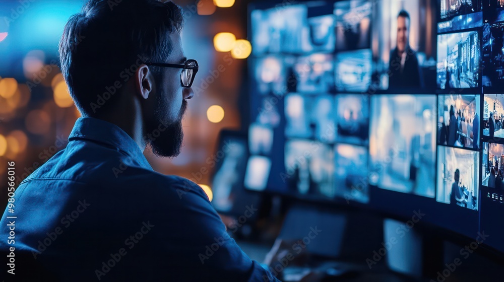 Interactive overlay for virtual events, creating engaging and ...