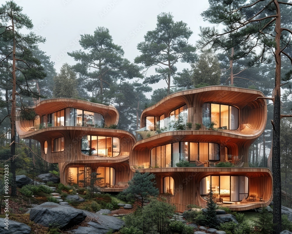 Organic resort architecture reflecting nature s mathematical order ...
