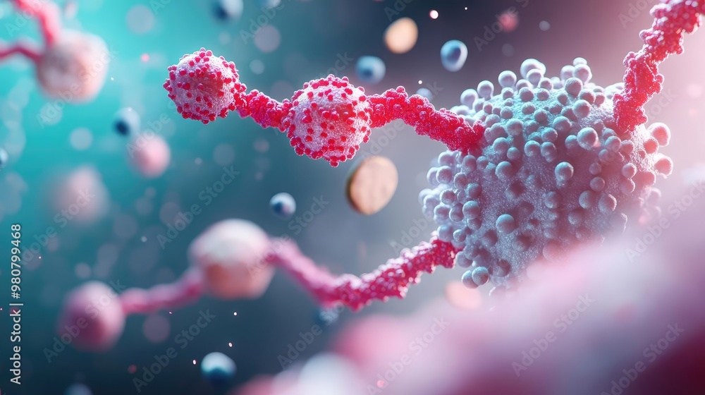 Dynamic enzyme interaction with a triglyceride molecule, saturated ...