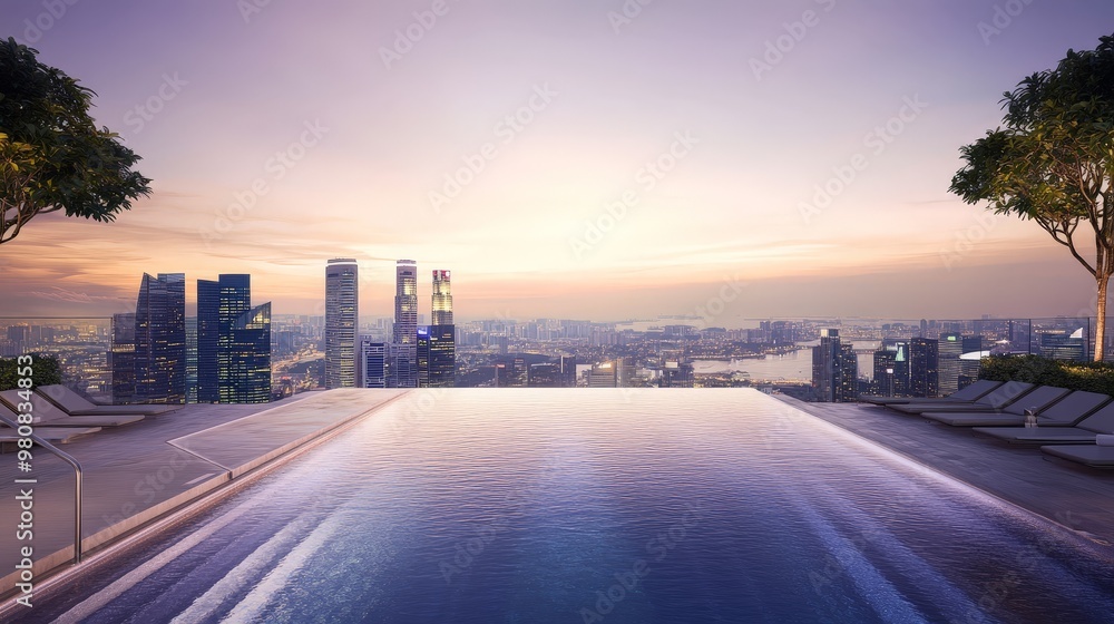 Foto de The SkyPark at Marina Bay Sands offers breathtaking views of ...
