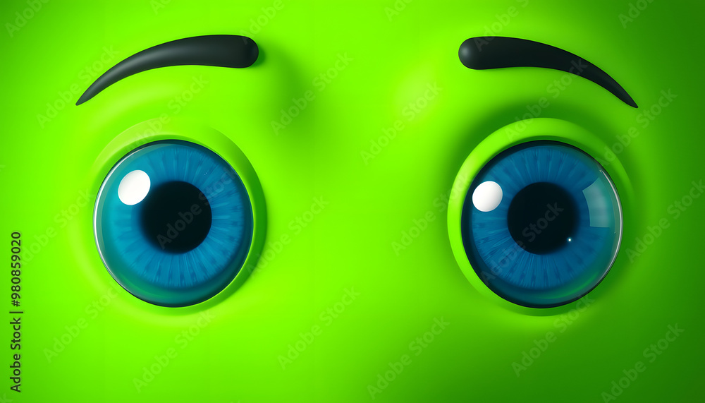 blinking eyes animated icon round eyes blinking and glancing right and ...