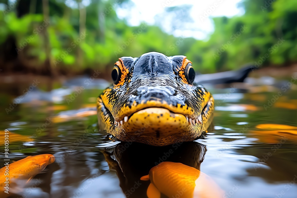 Amazon Rainforest rivers teeming with life, from fish to caimans and ...