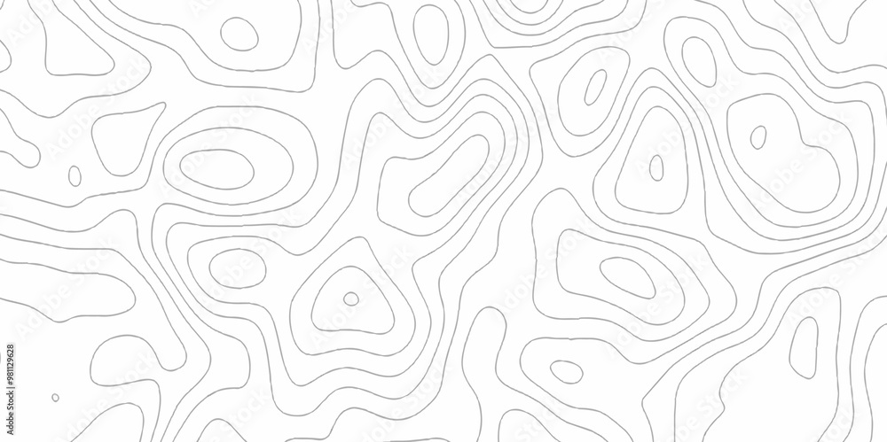 Topographic map in contour line light topographic topo contour map and ...