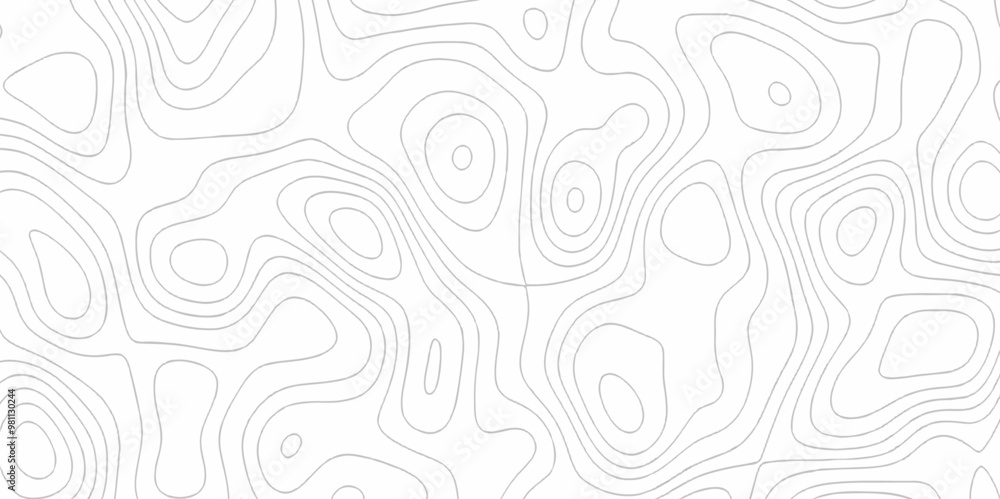 Topographic map in contour line light topographic topo contour map and ...