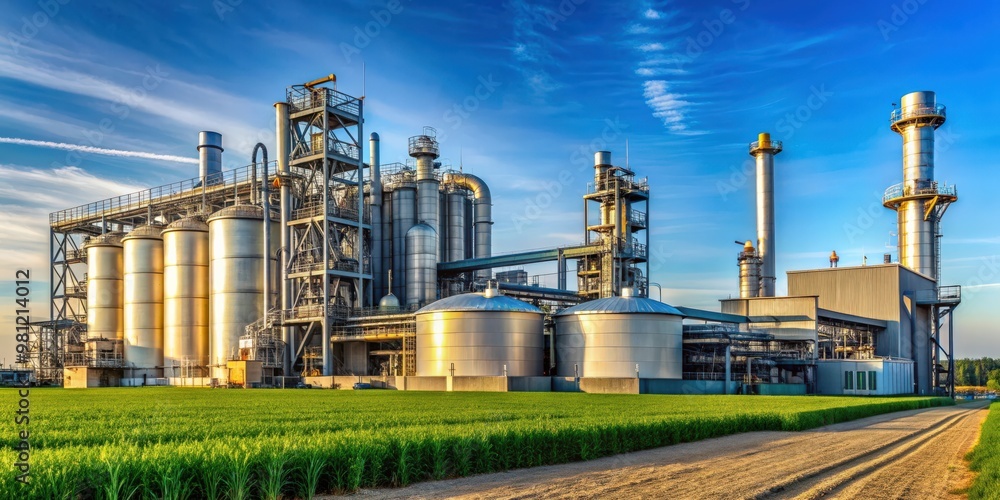 Bioethanol station complex for processing agricultural raw materials ...