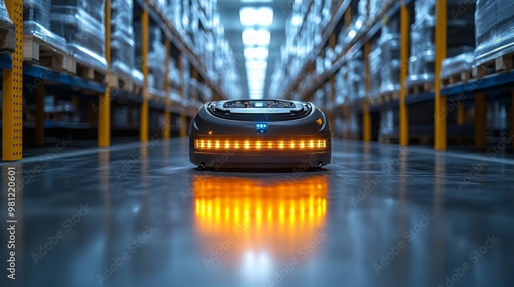 Advanced Sensor Array On Automated Guided Vehicle Operating In A