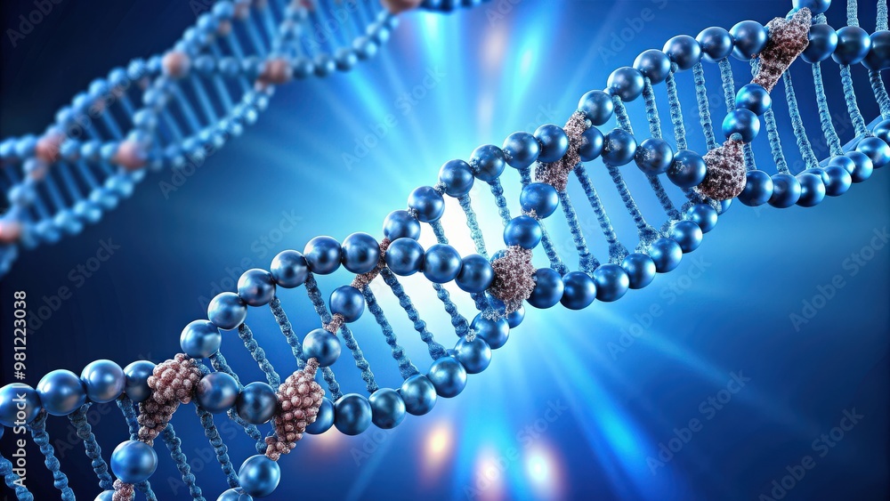 Catena DNA represents a chain of DNA molecules linked together ...