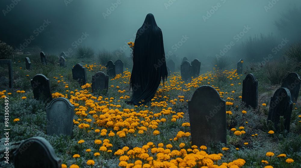 La Llorona Legend: Eerie poster featuring the ghostly figure of La ...