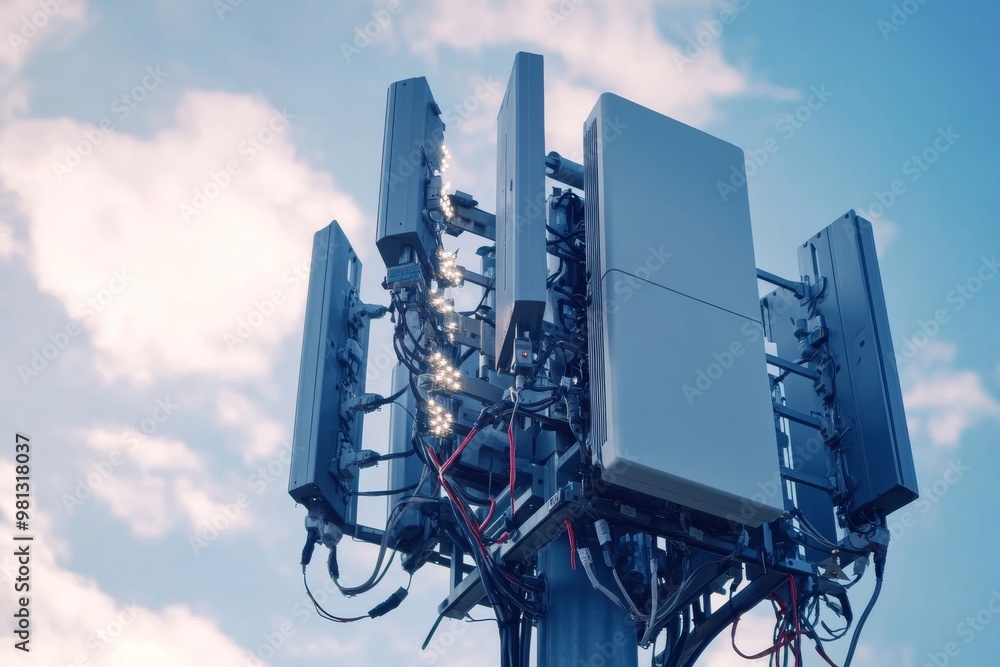 5G Base Station Receiver on Tower: Connectivity, Innovation, and the ...