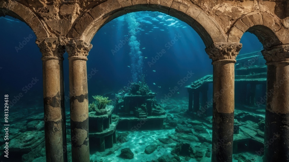 Atlantis’ underwater ruins offer a rare glimpse into the ancient ...