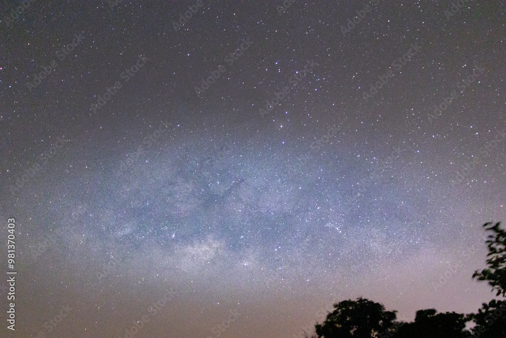 The galaxy is constantly rotating, and its spiral arms are regions of ...