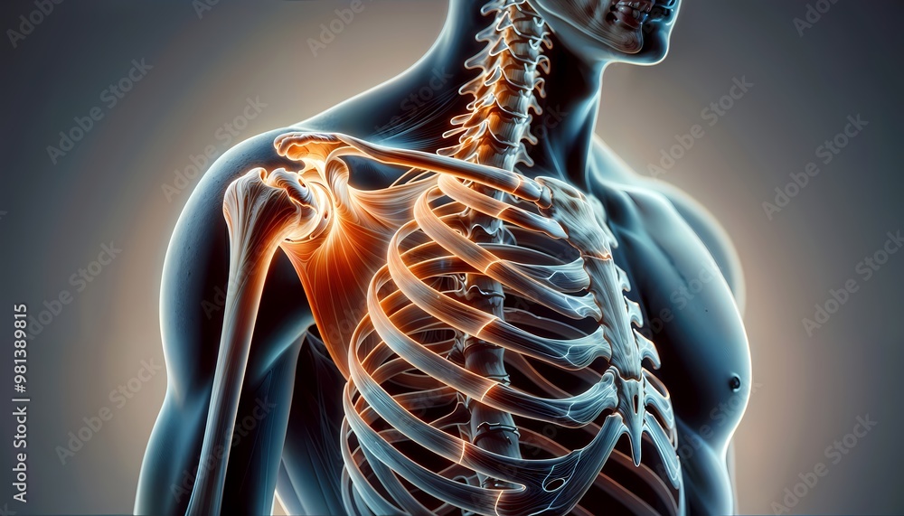 3D Anatomical Visualization of Human Shoulder Girdle and Glenohumeral ...