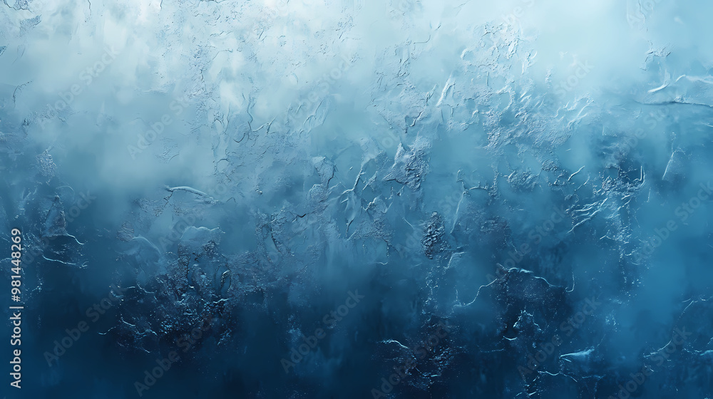 Modern glass texture background with frosted finish and cool blue tones ...