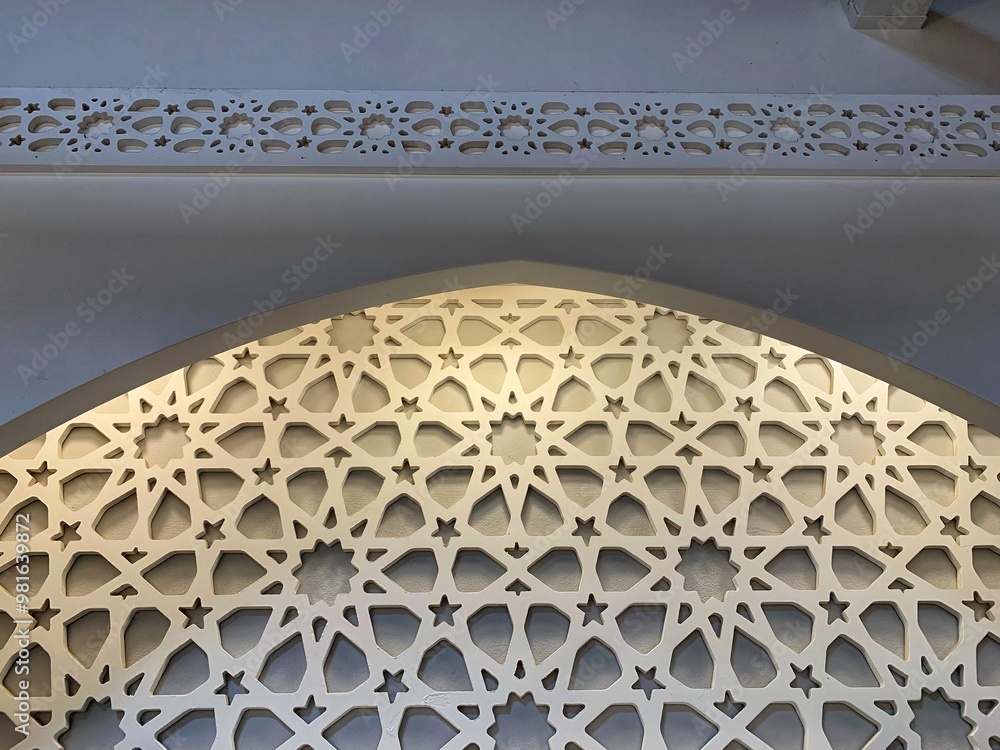 Moroccan tiles design with high resolution. Zellige is traditional ...