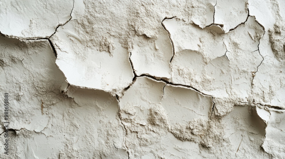 Extreme close-up of micro-fractures in a home's stucco exterior Stock Illustration | Adobe Stock