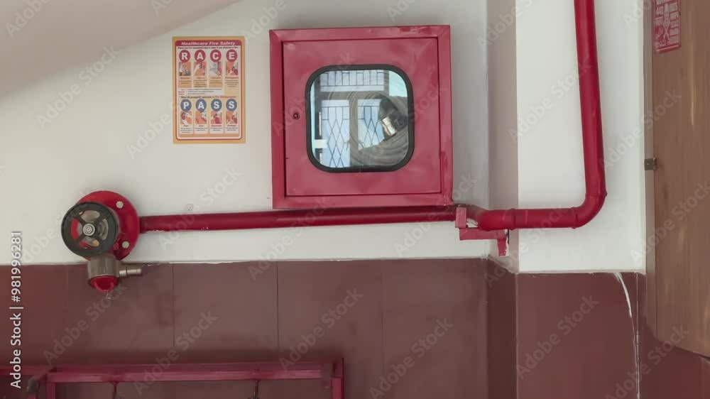 fire hose cabinet. Fire protection systems for safety. Fire ...