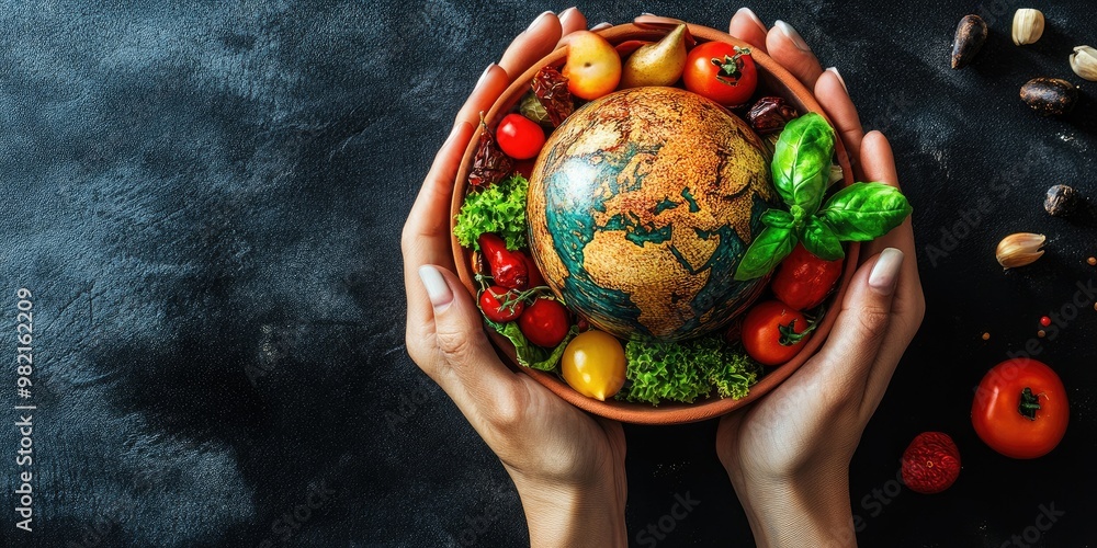 9 Best Ways to Celebrate World Food Day Stock Illustration | Adobe Stock