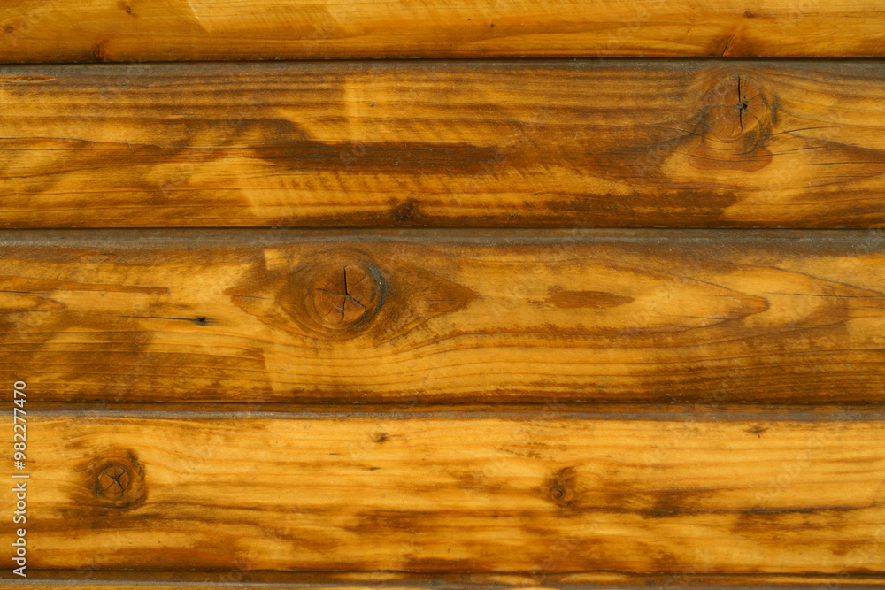 Macro of wall with burnt and brushed split log siding Stock Photo ...