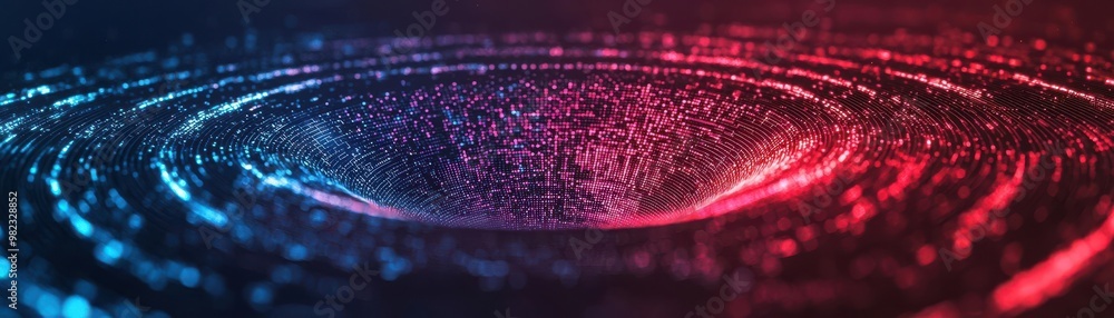 Futuristic Ai Driven Marketing Funnel With Data Streams And Human Like