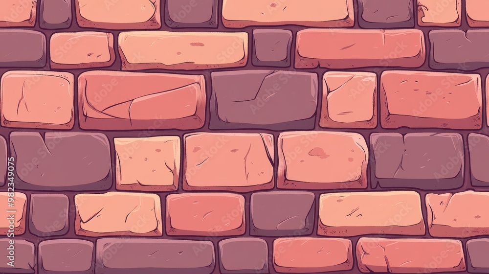 A classic red brick wall texture, perfect for a 2D platformer game ...