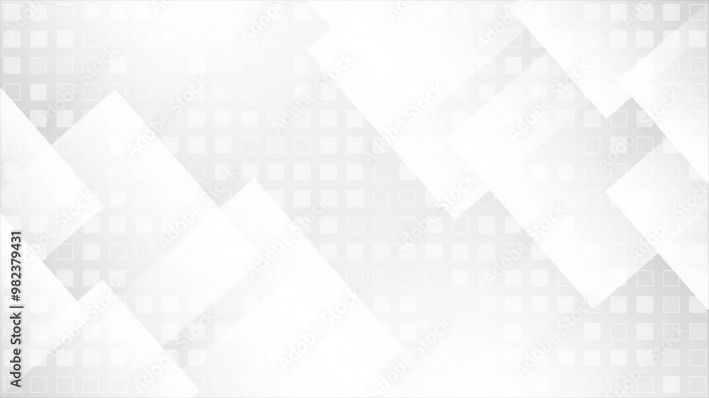 White and Black color appearing and disappearing square box pattern ...