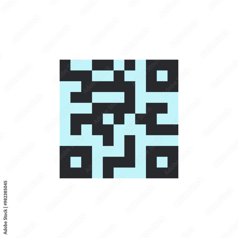 QR Code icon. scanning QR Code symbol template for graphic and web ...
