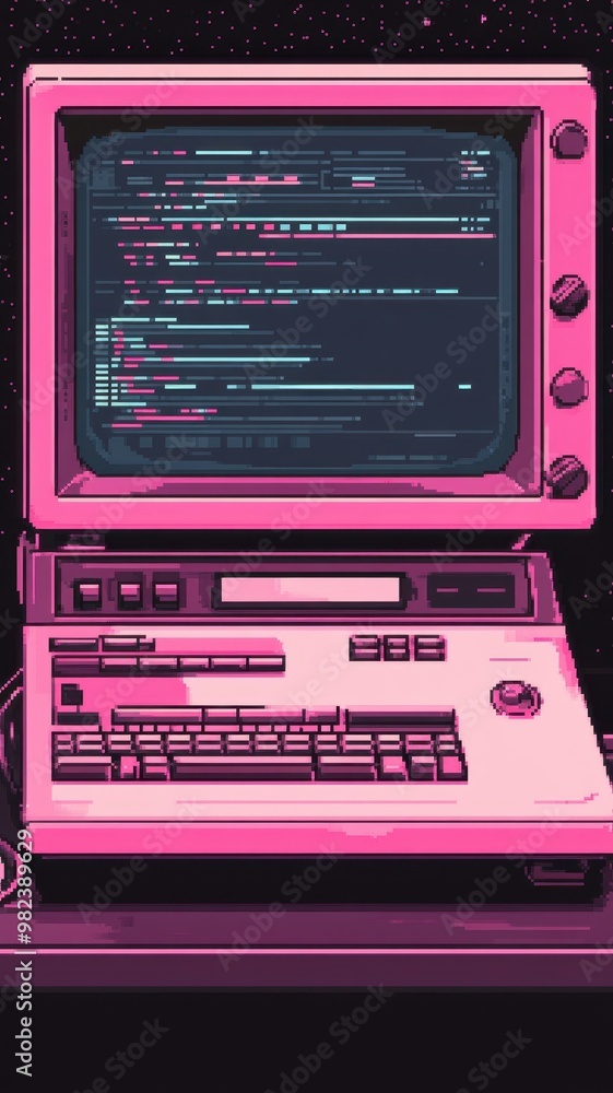 Retro old computer user interface,Pink Y2K computer window page and retro interface of PC ...