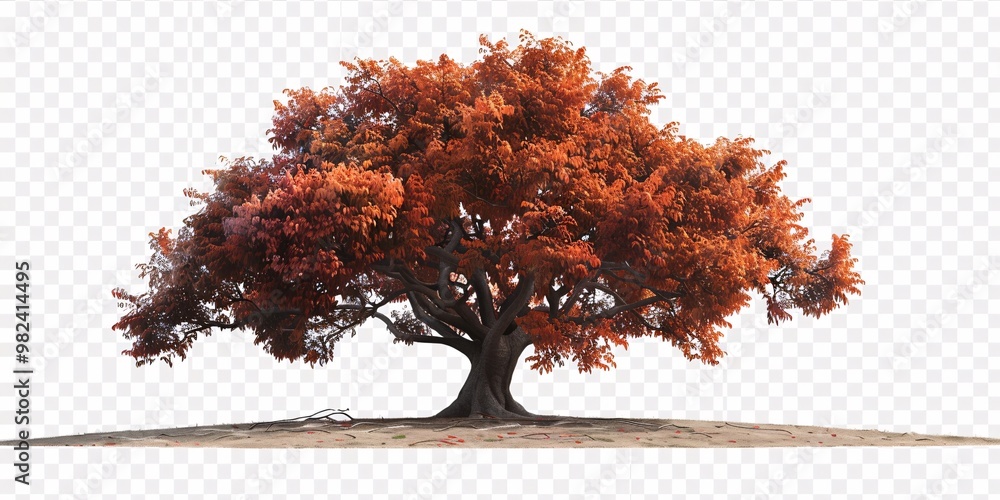 Maple tree with transparent background HD, Cutout image of Sugar Maple ...