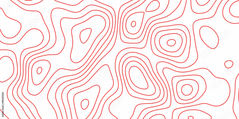 Topographic map in contour line light topographic topo contour map and ...