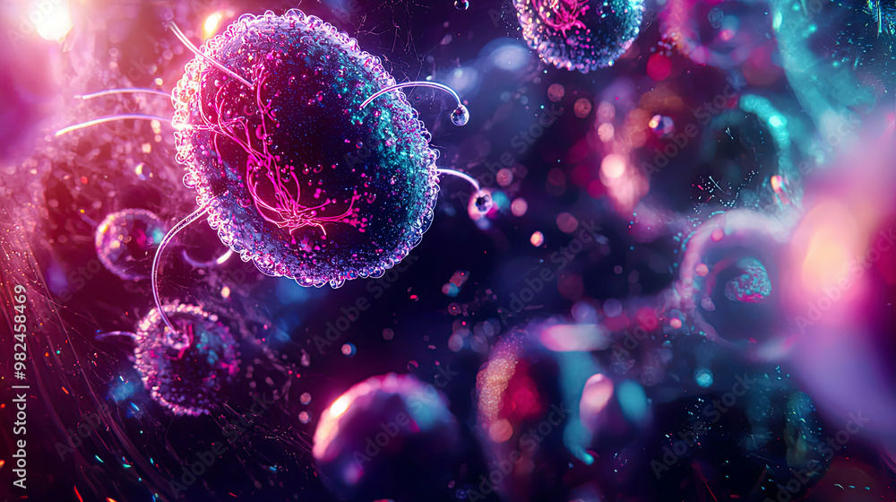 Advanced Organoid Intelligence System - Show an advanced system of ...