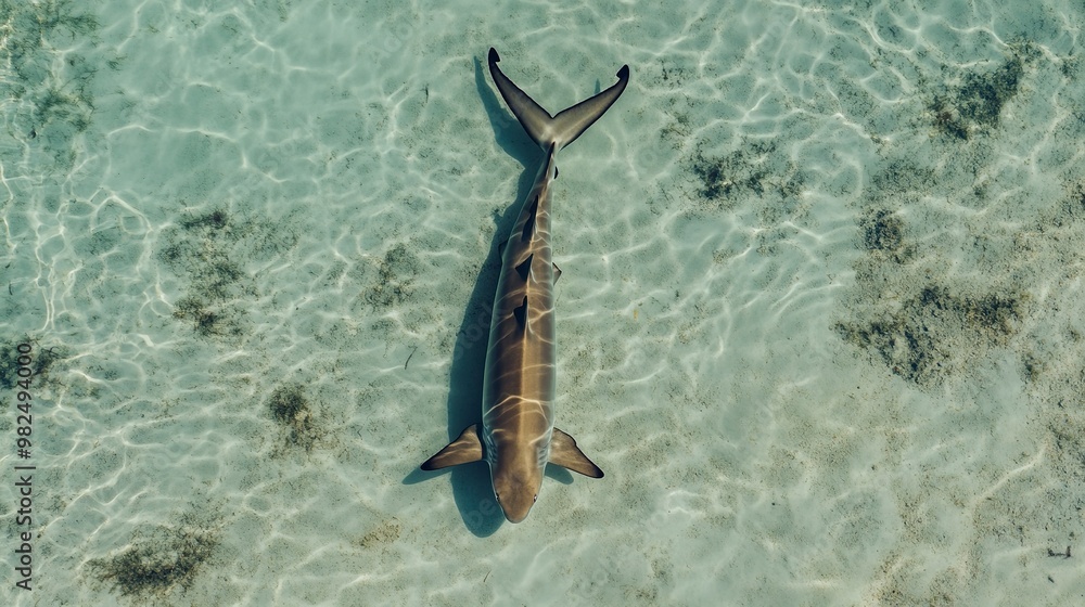 top-down view of an overhead shot from above, capturing the outline and ...