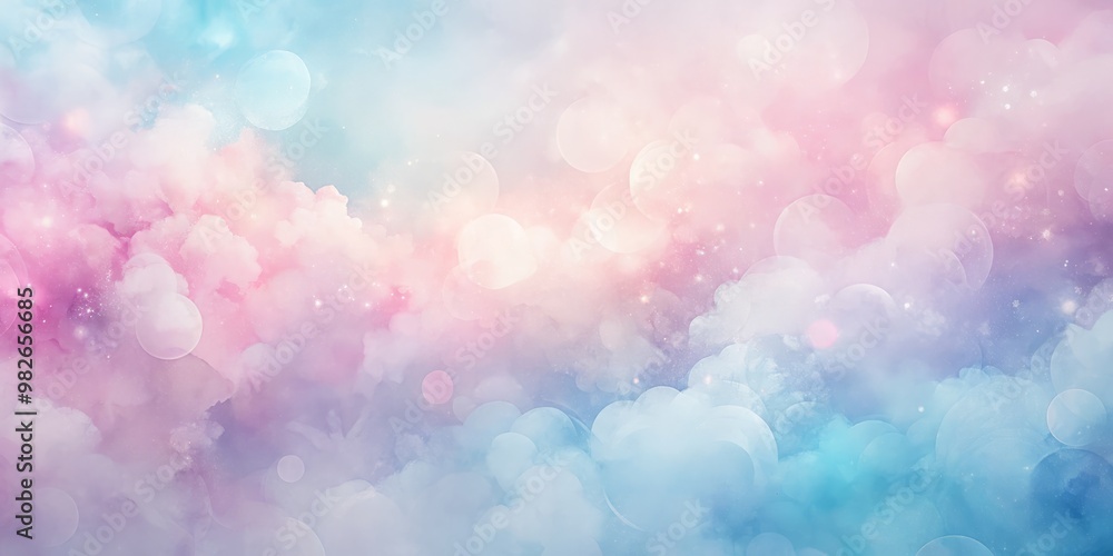 Whispers of Romance a dreamy abstract background with muted pastel hues ...